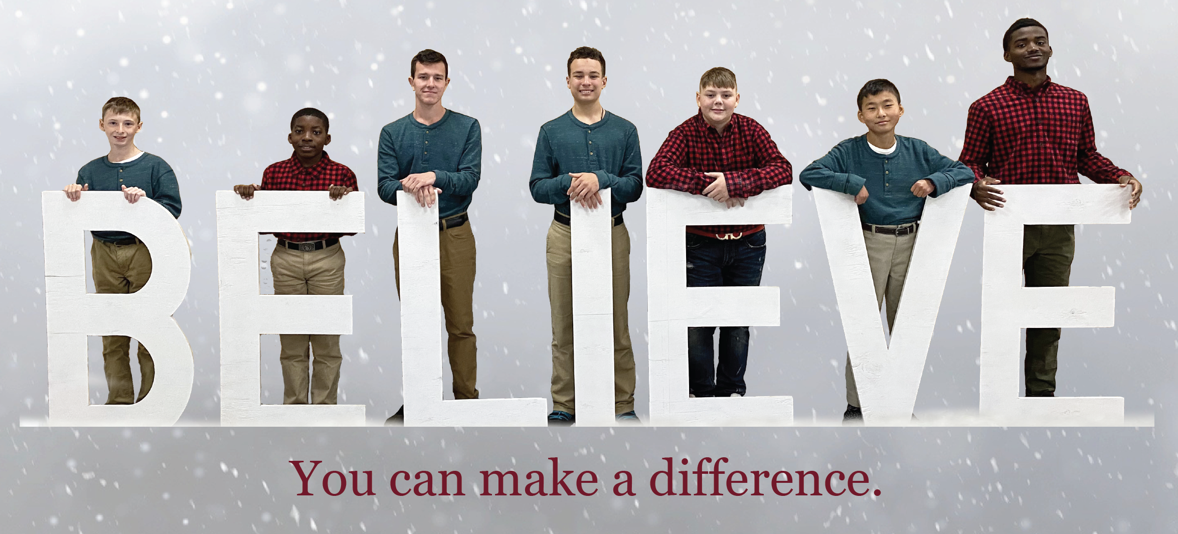Believe you can make a difference! | Boys Home, Inc.