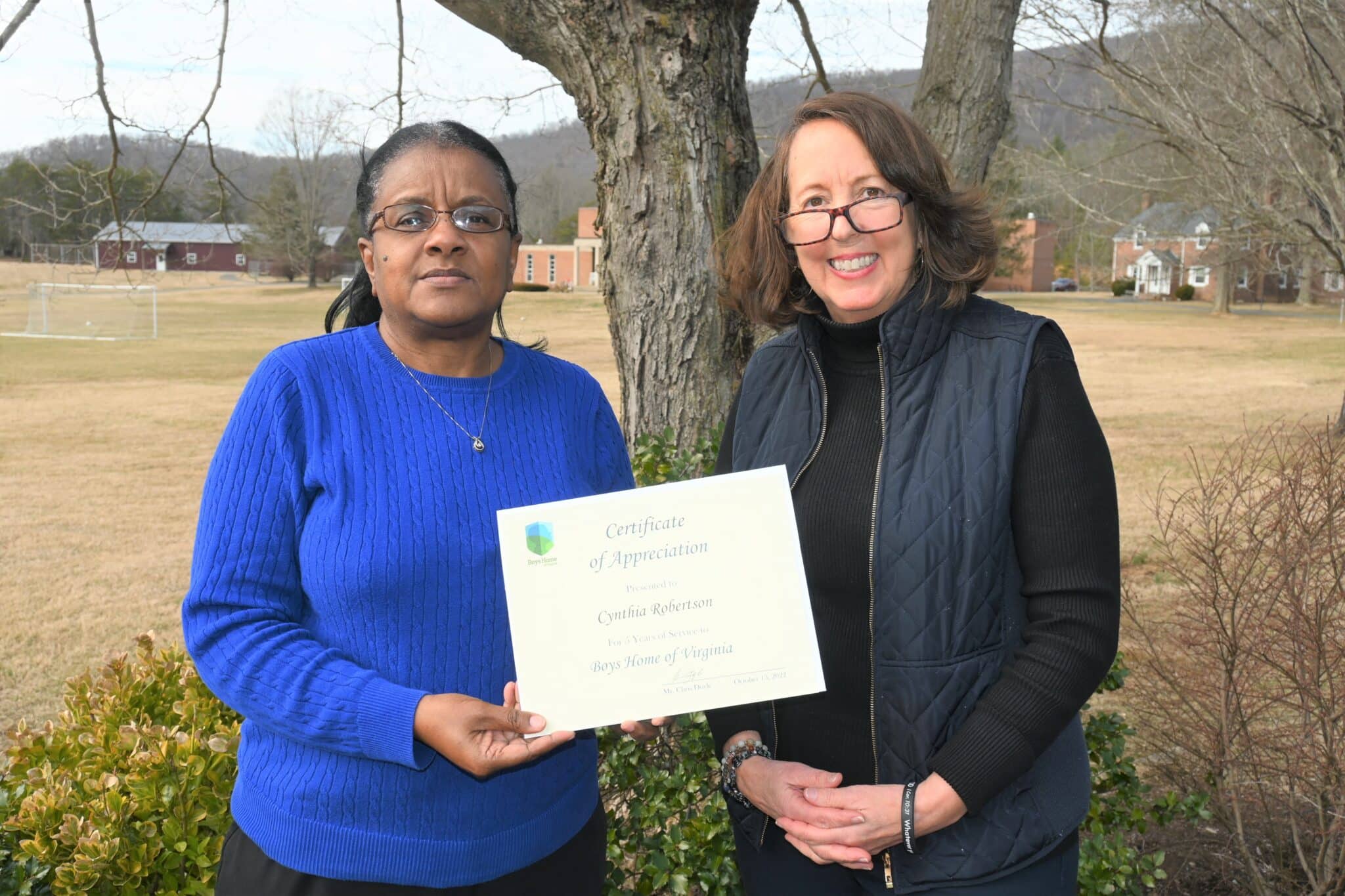 Cindy Robertson Celebrates 5 Years at Boys Home of Virginia | Boys Home ...